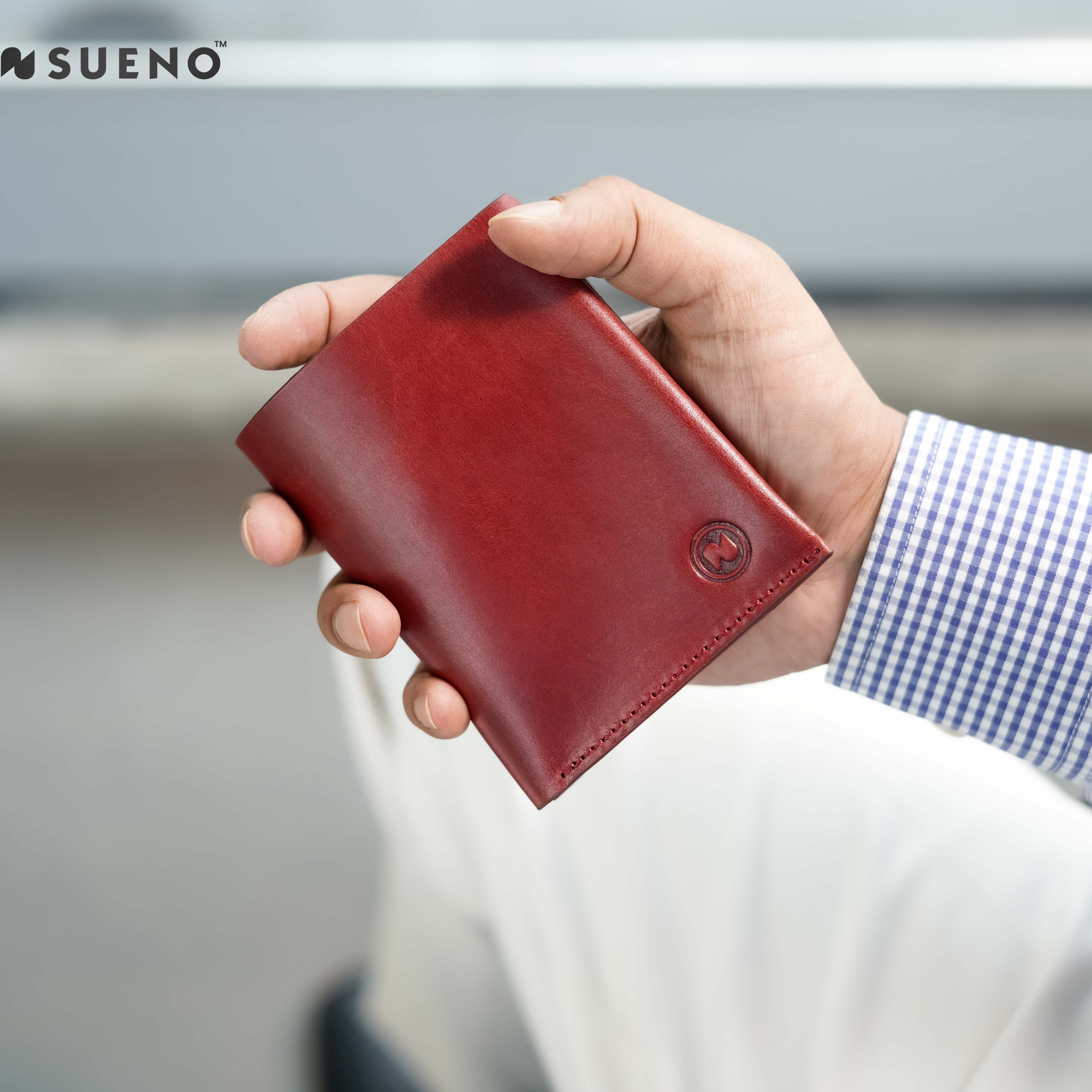 Minimalist Bi-Fold Wallet – SUENO